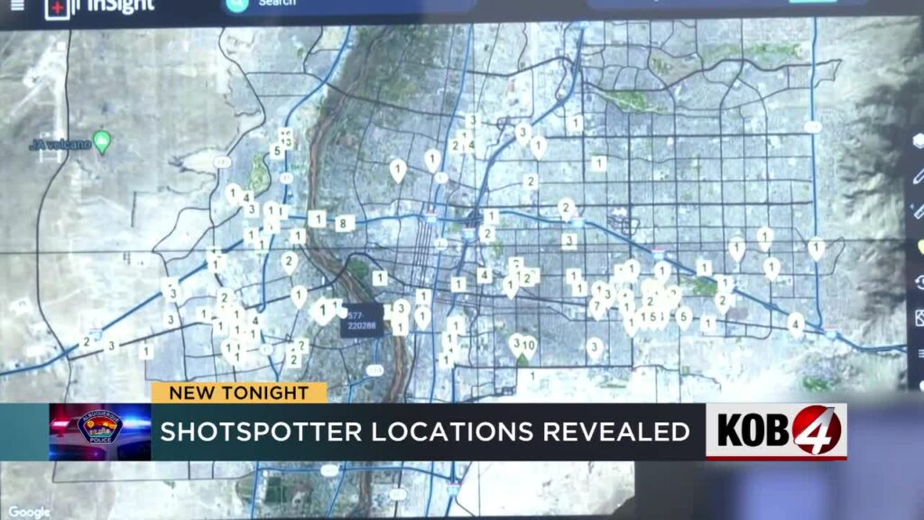 Leaked data shows Albuquerque’s ShotSpotter location – 5gantennas.org